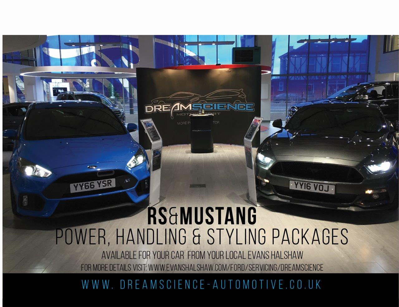 Dreamscience Partnership with Evans Halshaw & Trust Ford | Dreamscience ...