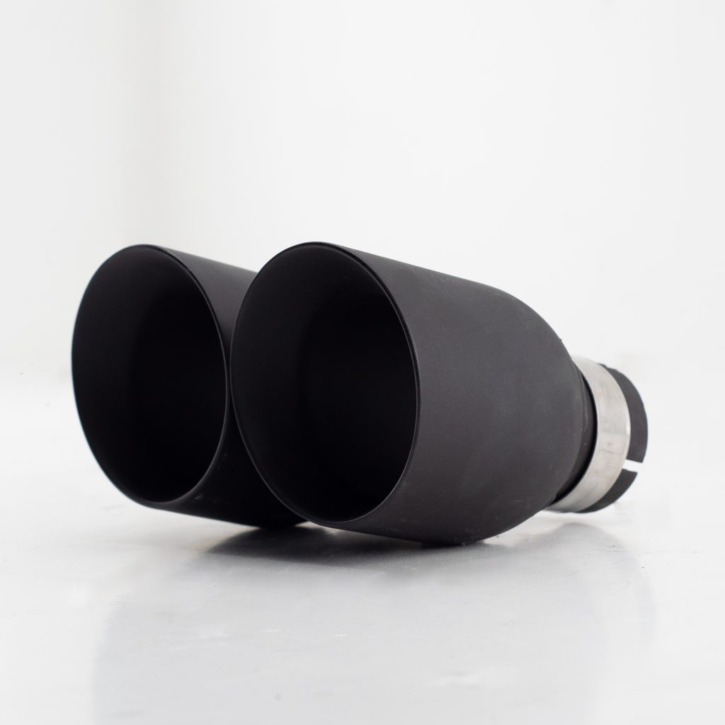 Black Exhaust Tips (Ceramic Coated) | Available in 4" and 5"