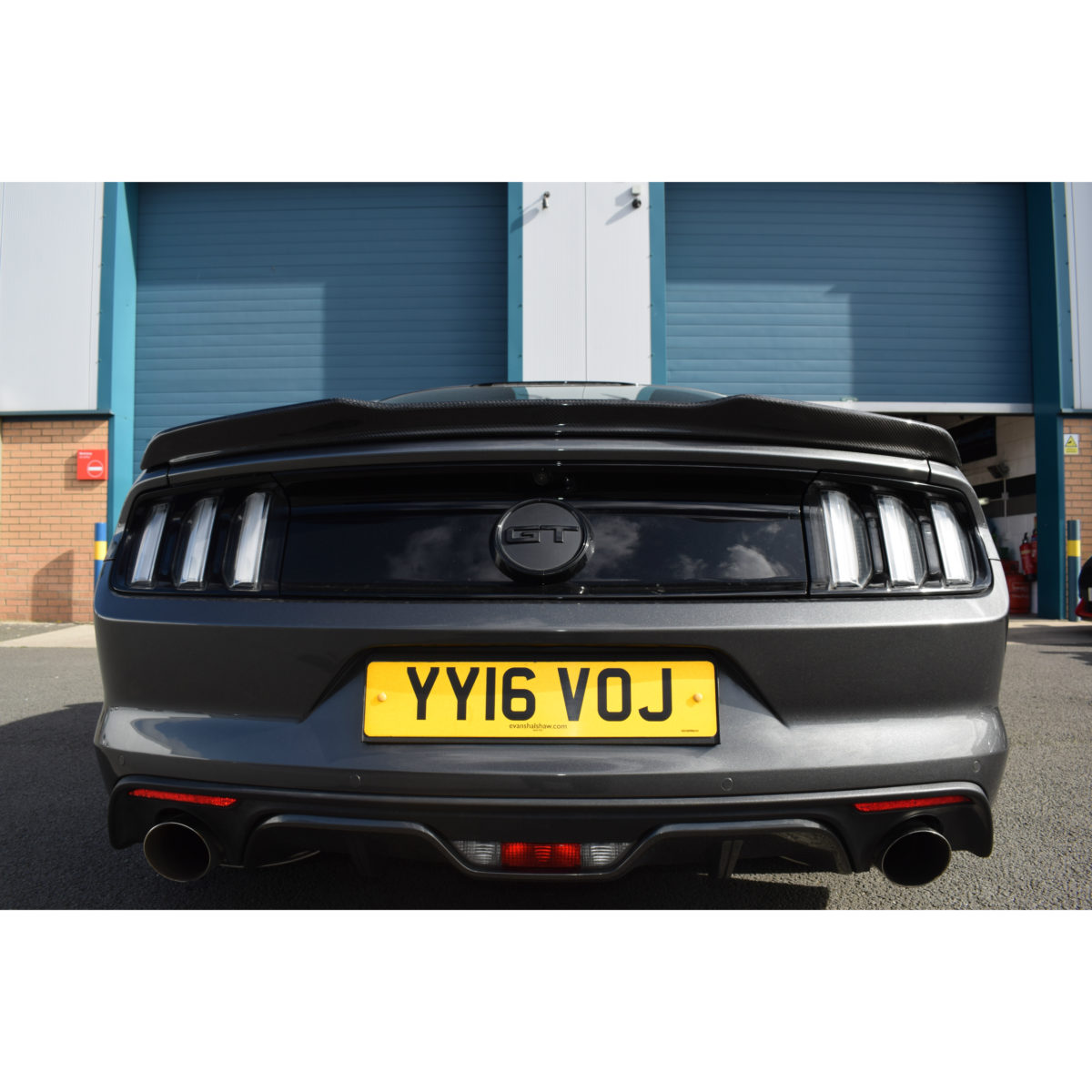 Ford Mustang GT350 Carbon Fibre Rear Boot Aero Spoiler Wing 2015 ...
