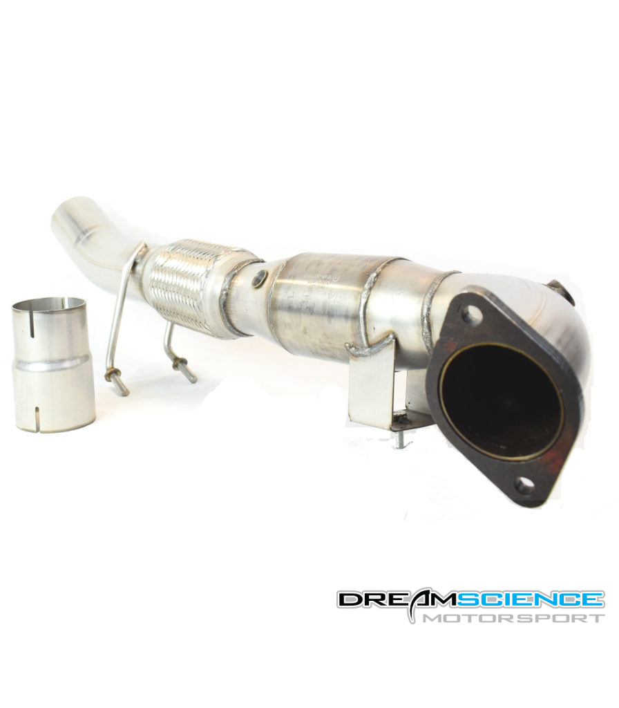 Dreamscience - RS MK3 3" Down Pipe Race Cat | Dreamscience Motorsport